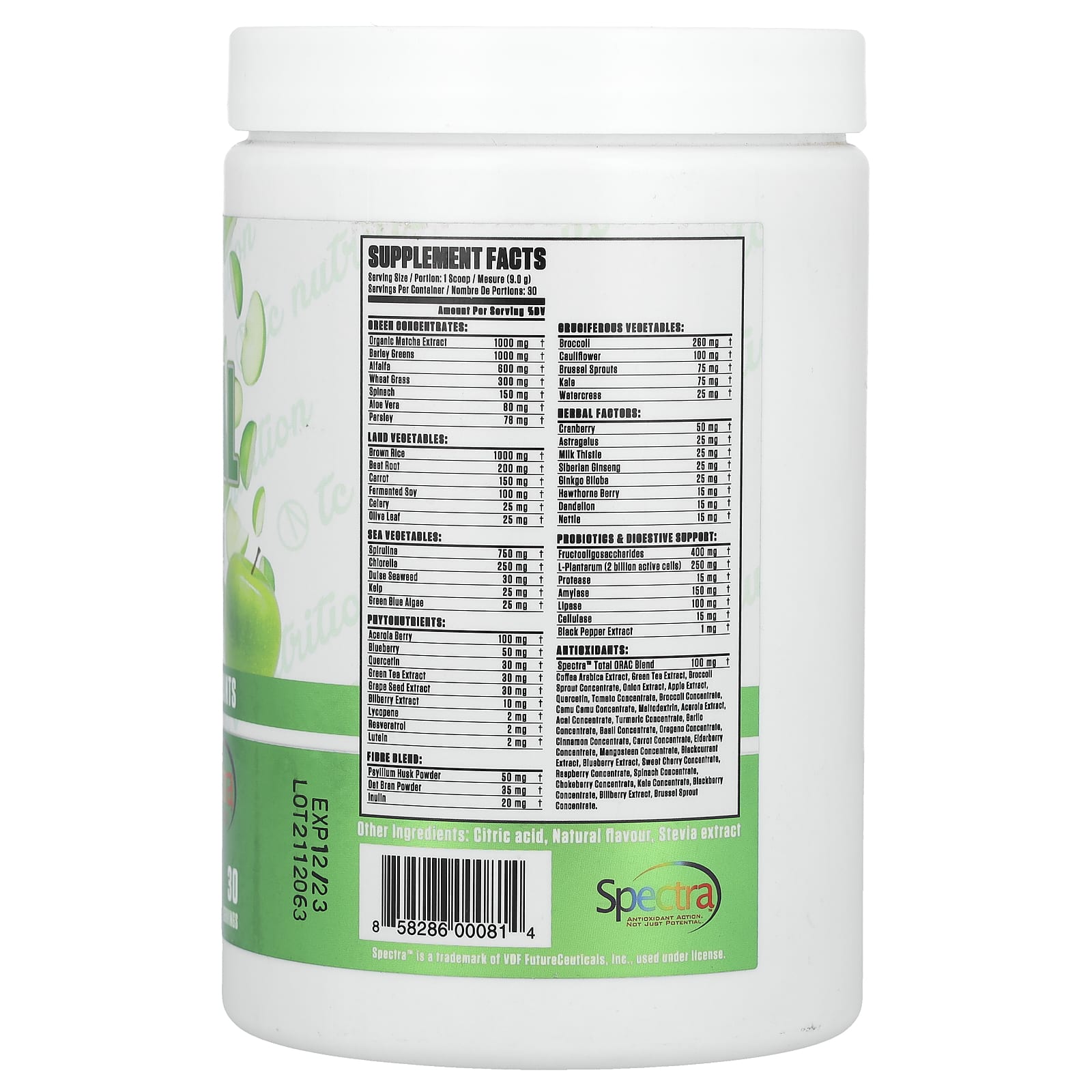 TC Nutrition, Essential Series, Essential Greens + Phytonutrients ...