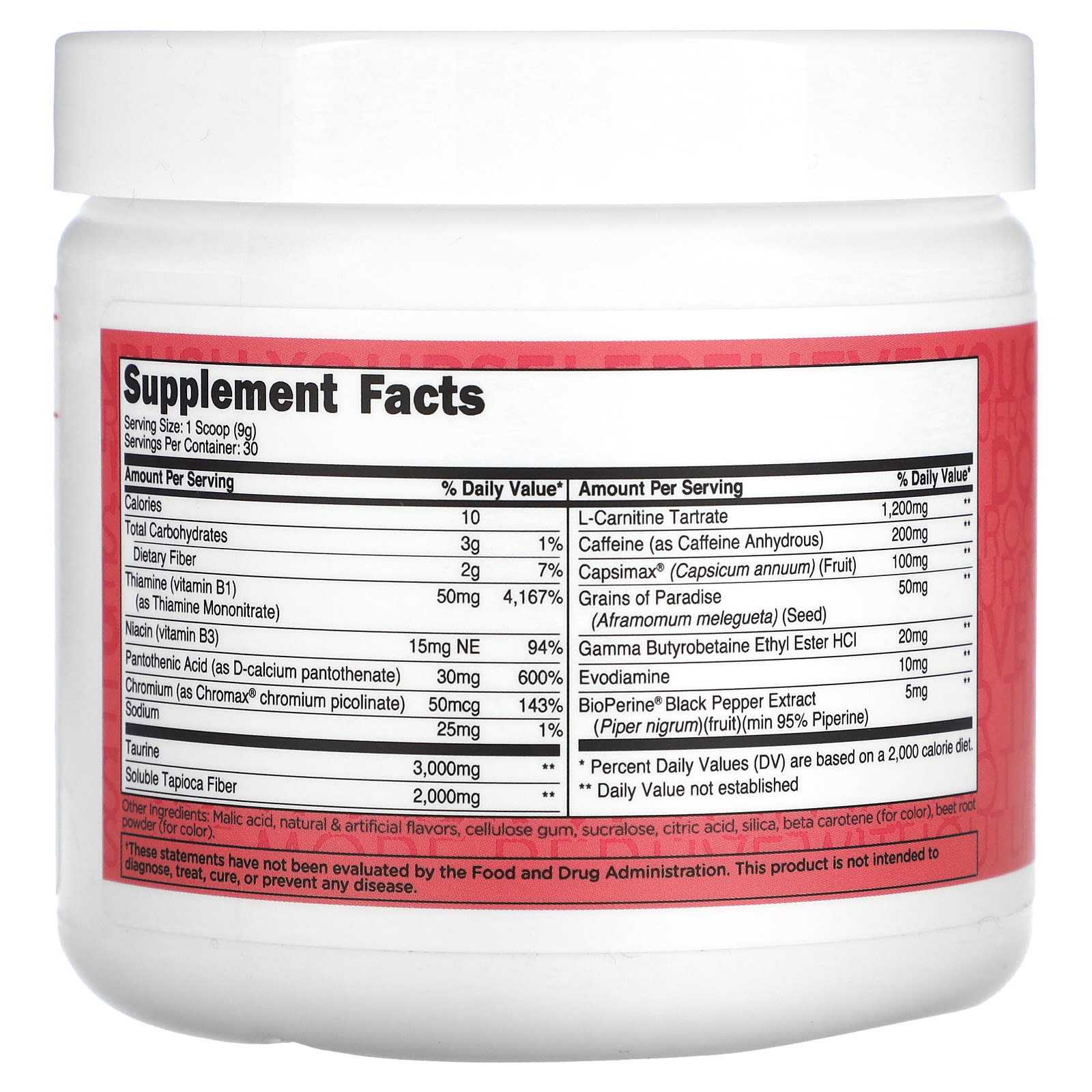 TransformHQ, Super Burner, Thermogenic Drink Mix, Pineapple Guava, 9.6 ...