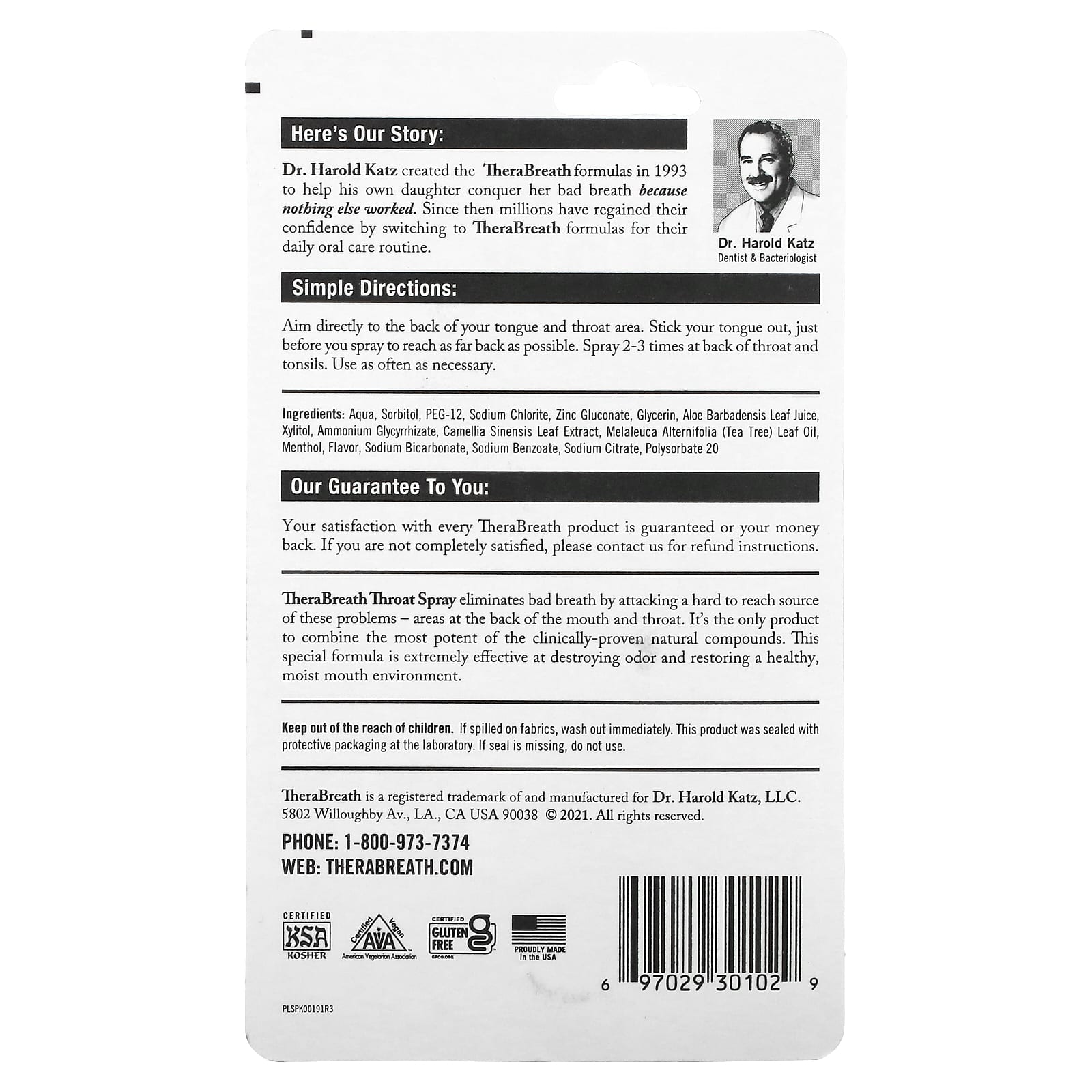 TheraBreath Fresh Breath Throat Spray 1 Fl Oz 30 Ml therabreath-fresh-breath-throat-spray-1-fl-oz-30-ml