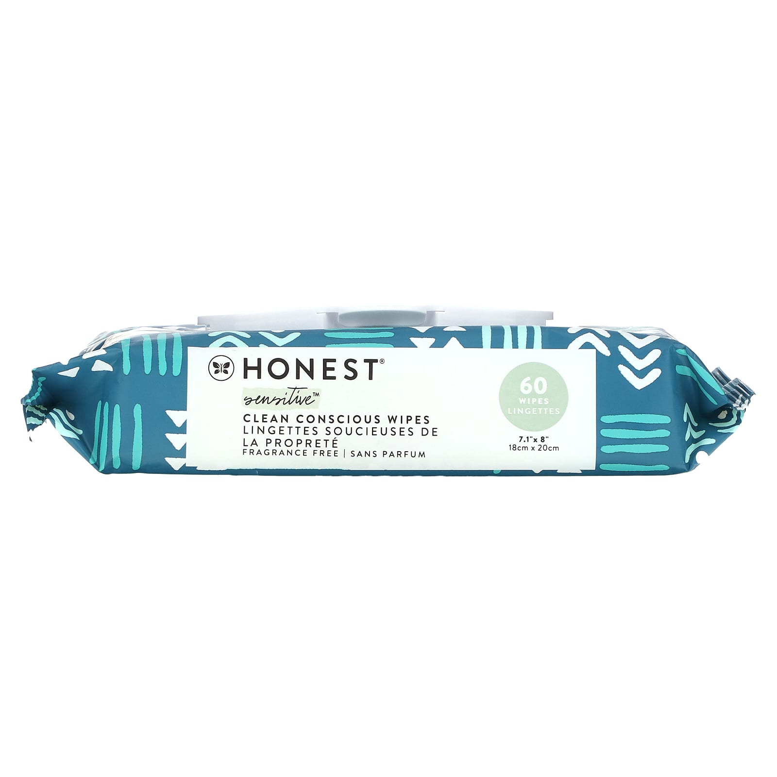 The Honest Company, Sensitive Clean Conscious Wipes, Fragrance Free, 60 ...