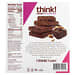 Think !, Snack Protein Bar, Chocolate Almond Brownie, 10 Bars, 1.41 oz ...