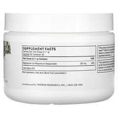 Thorne, Magnesium Bisglycinate, 6.5 oz (187 g)