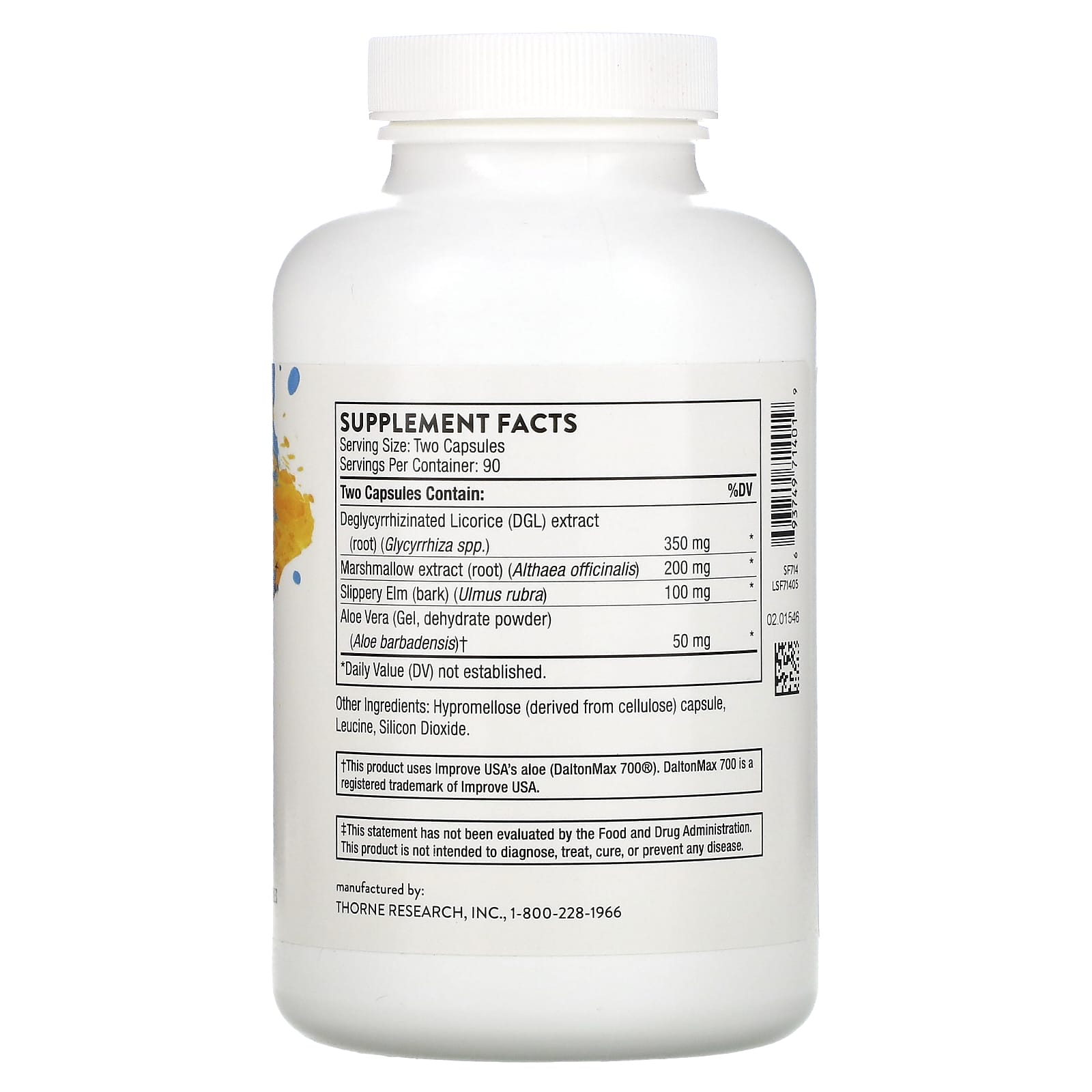 Thorne, GI-Relief, 180 Capsules