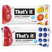 That's It, Mini Fruit Bars, Variety Pack, Mango & Blueberry, 10 Bars, 0 ...