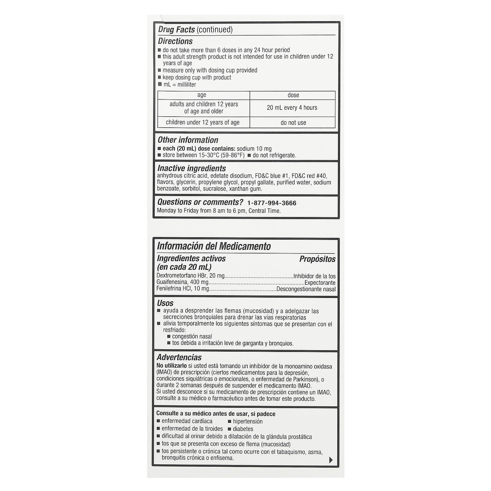 Tukol, Max Action, Severe Congestion & Cough, Ages 12+, 6 fl oz (177 ml)