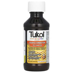 Tukol, Honey Children, Cough & Congestion, Ages 4+, Natural Honey, 4 fl ...
