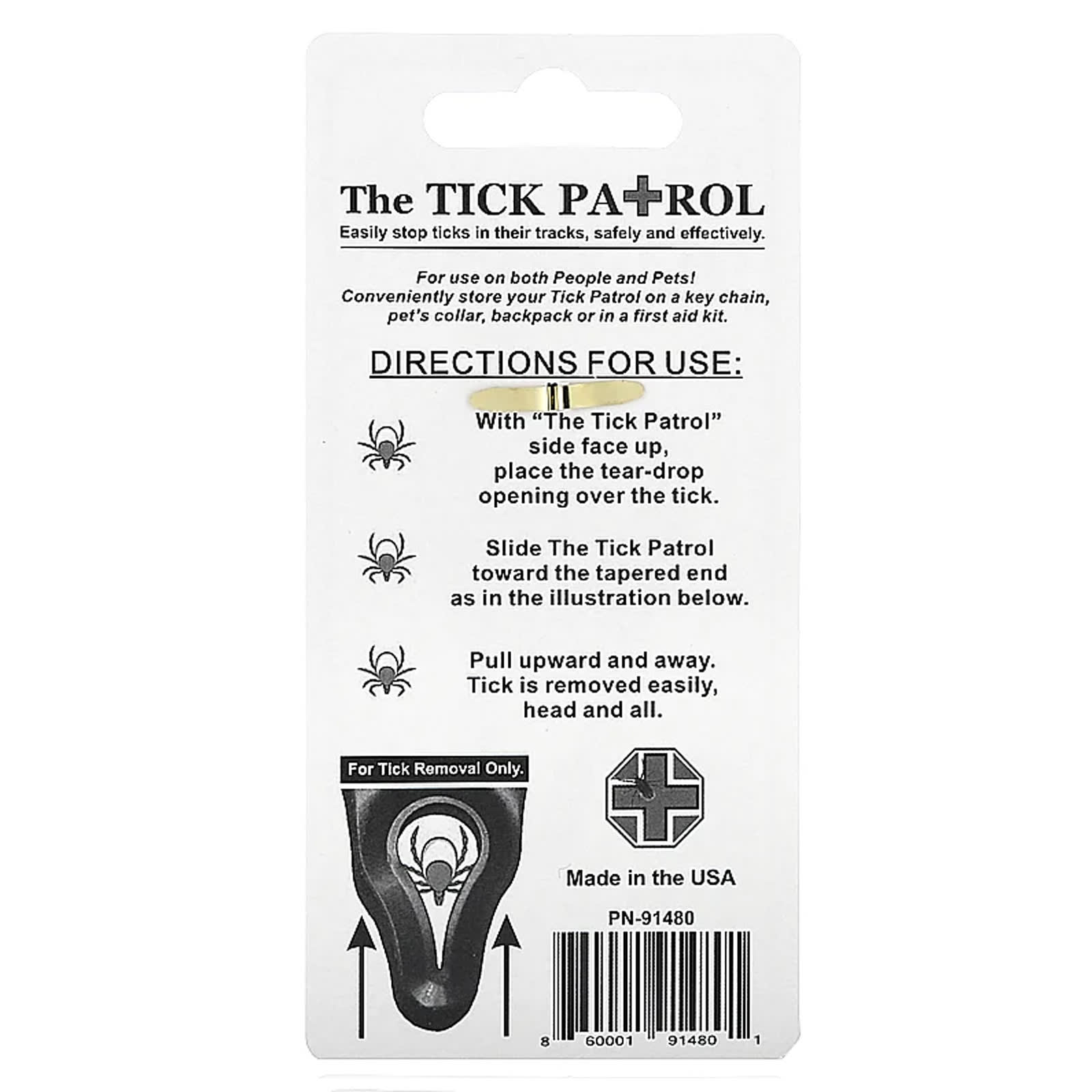 The Tick Patrol, Tick Remover , 1 Count