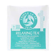 Triple Leaf Tea, Relaxing, Caffeine Free, 20 Tea Bags, 1.16 oz (33 g)