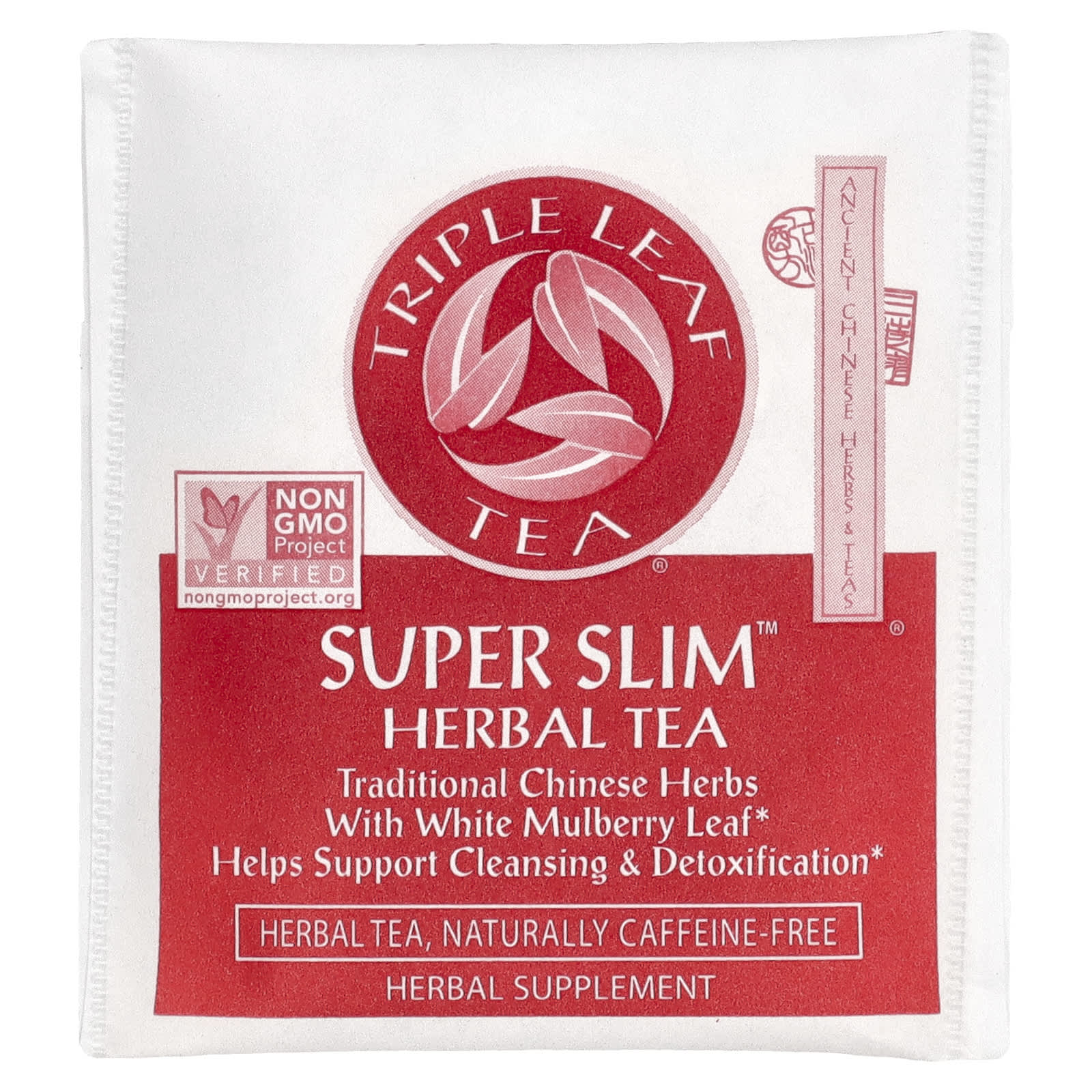 Triple Leaf Tea, Super Slim Herbal Tea, Caffeine-Free, 20 Tea Bags, 1. ...