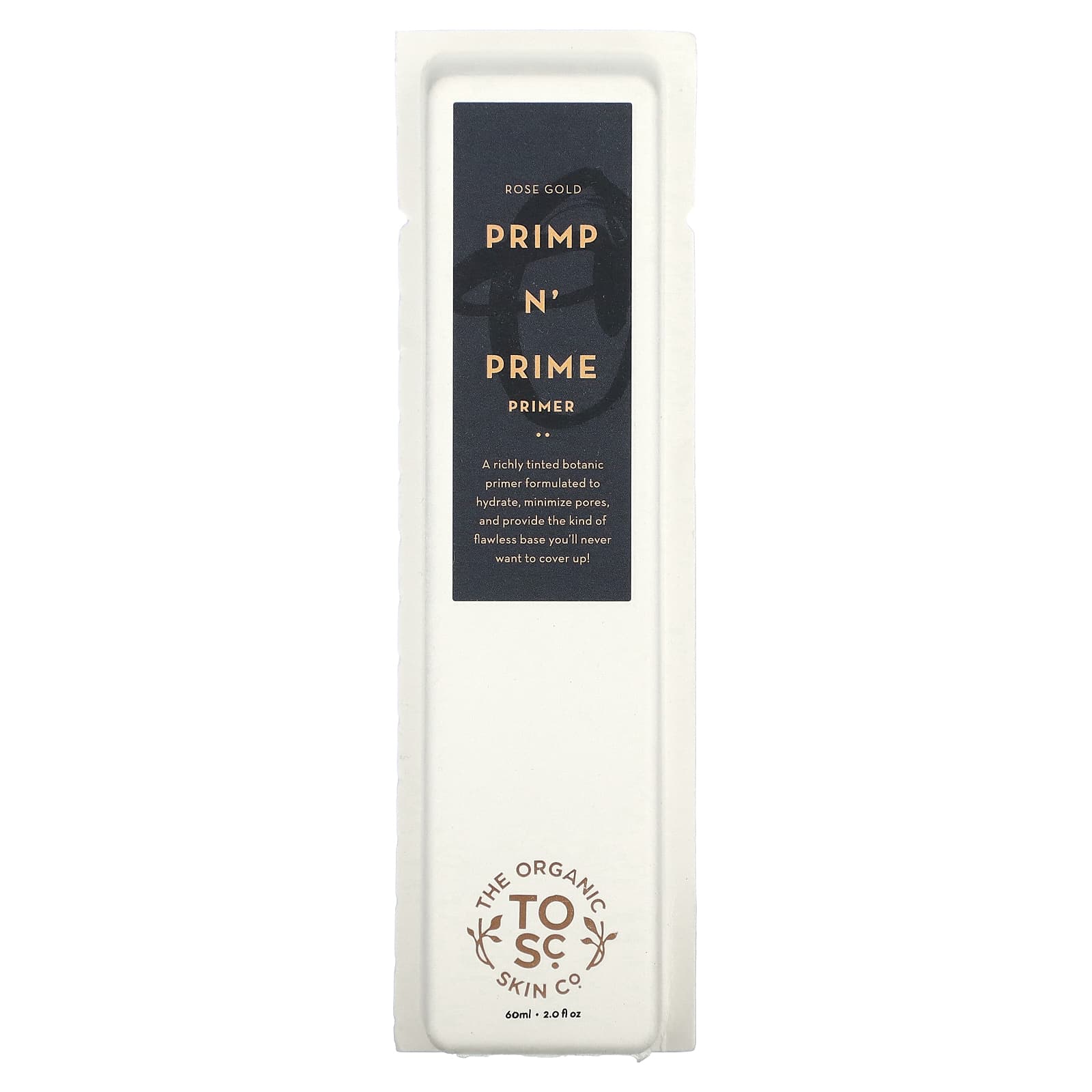 The Organic Skin Co., Primp N Prime Primer, Rose Gold, 2 fl oz (60 ml)