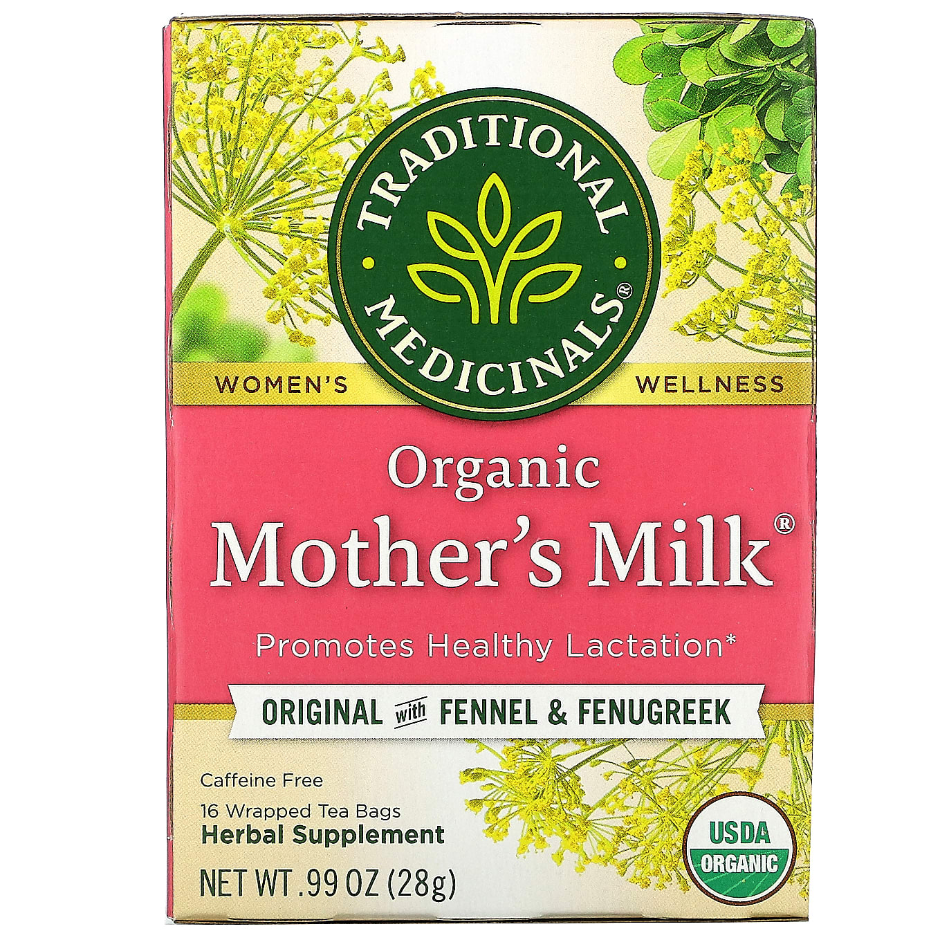 Traditional Medicinals Organic Mother s Milk Original With Fennel Traditional Medicinals Organic Mother s Milk Original With Fennel
