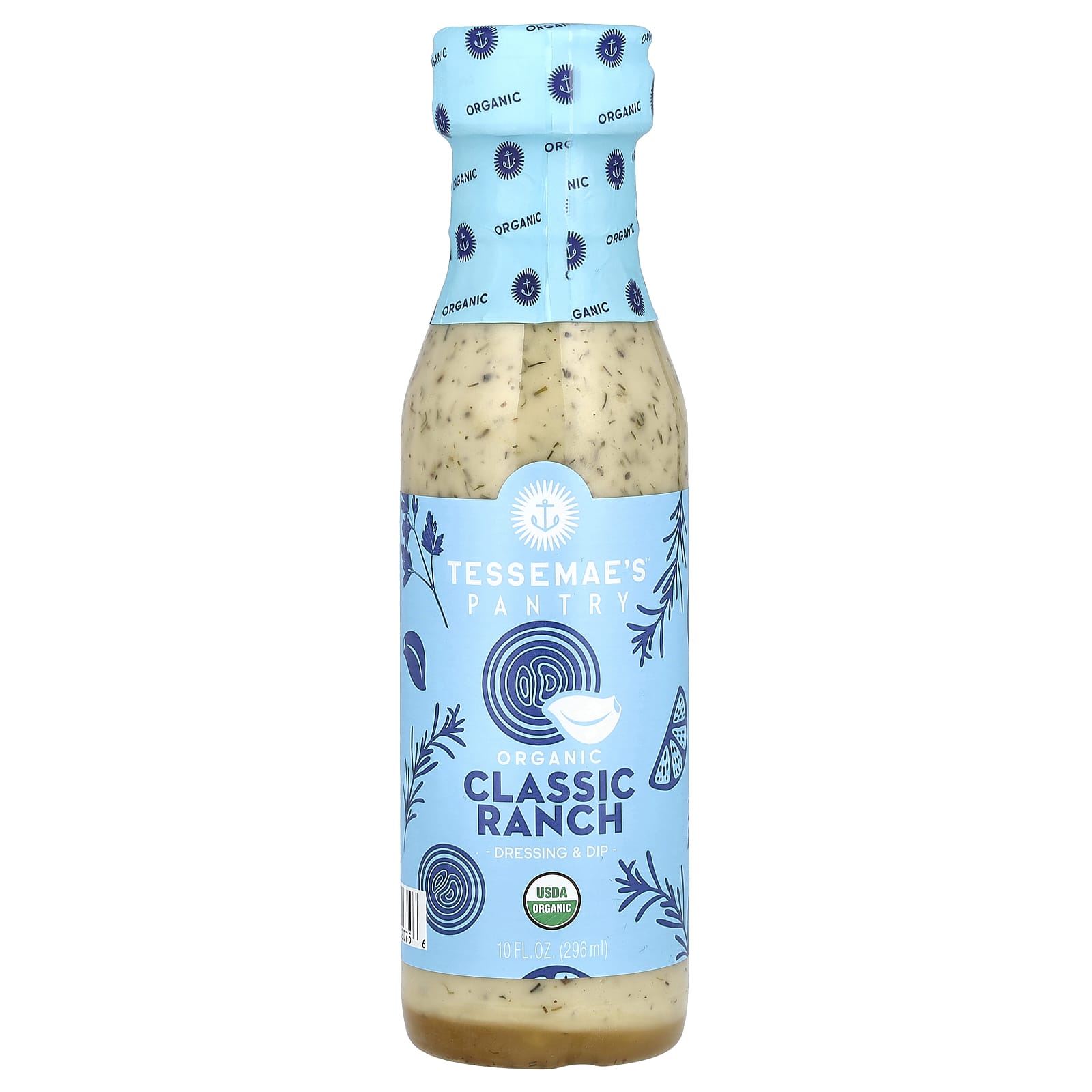 Tessemae's‏, Pantry ، صلصة وتغميس عضوية ، كلاسيك رانش ، 10 أونصة سائلة ...