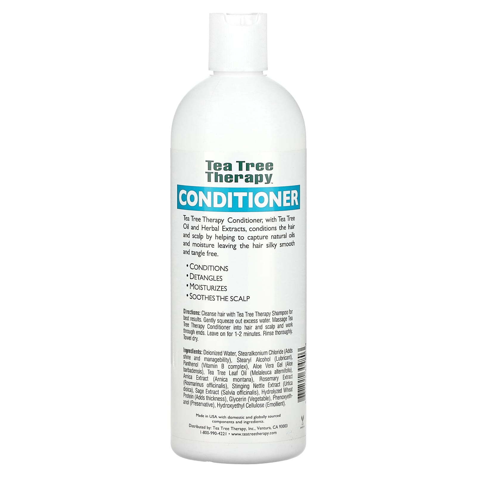 Tea Tree Therapy, Conditioner, With Tea Tree Oil and Herbal Extracts ...