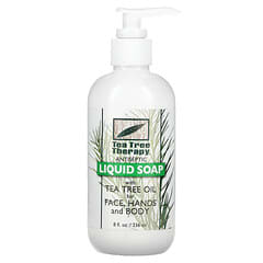 Tea Tree Therapy, Antiseptic Liquid Soap, With Tea Tree Oil, 8 fl oz ...