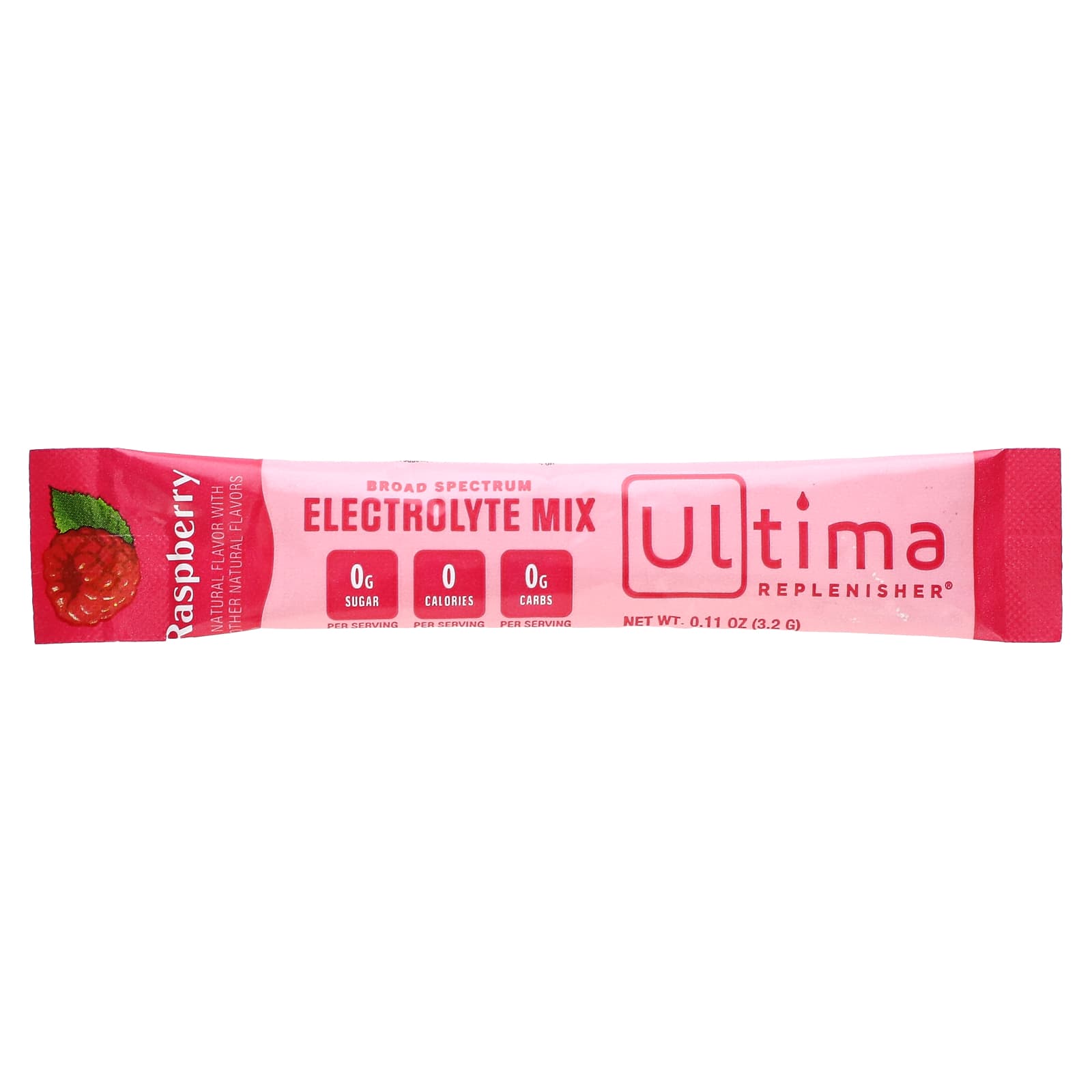 Ultima Replenisher, Electrolyte Mix, Raspberry, 20 Packets, 0.11 oz (3. ...