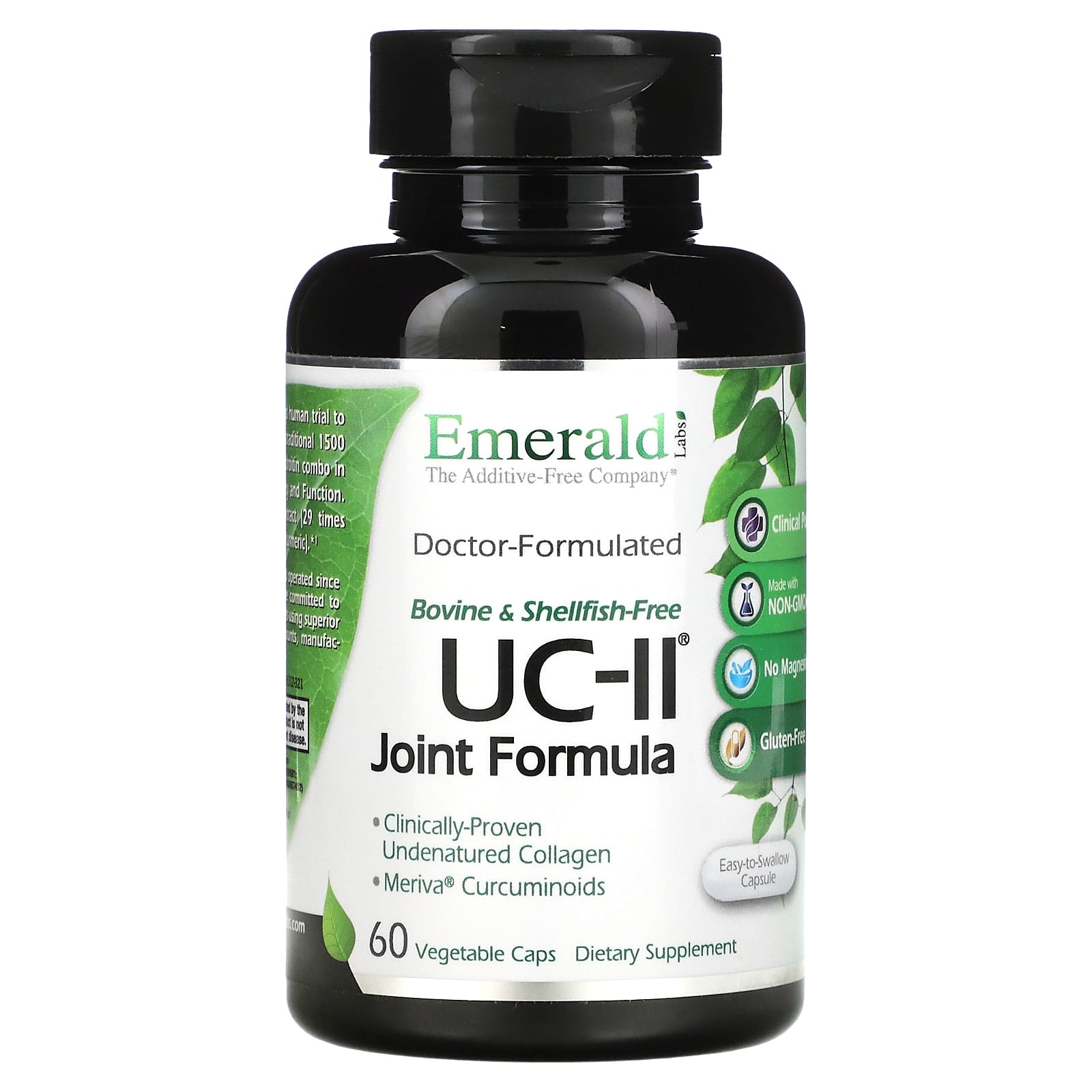 Emerald Laboratories, UC-II Joint Formula, 60 Vegetable Caps