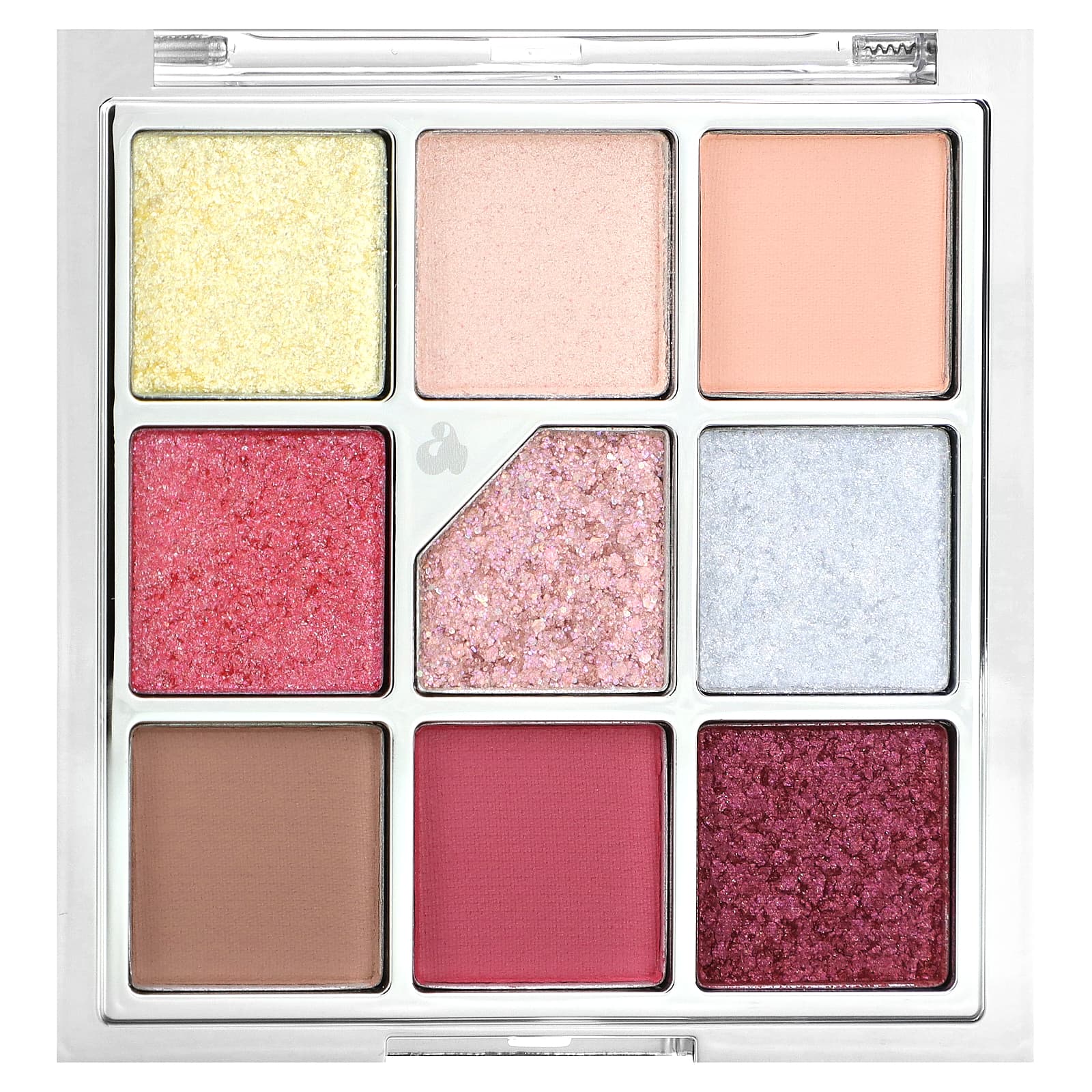 Unleashia, Glitterpedia Eyeshadow Palette, No. 7 All of Peach Ade, 0.233 oz