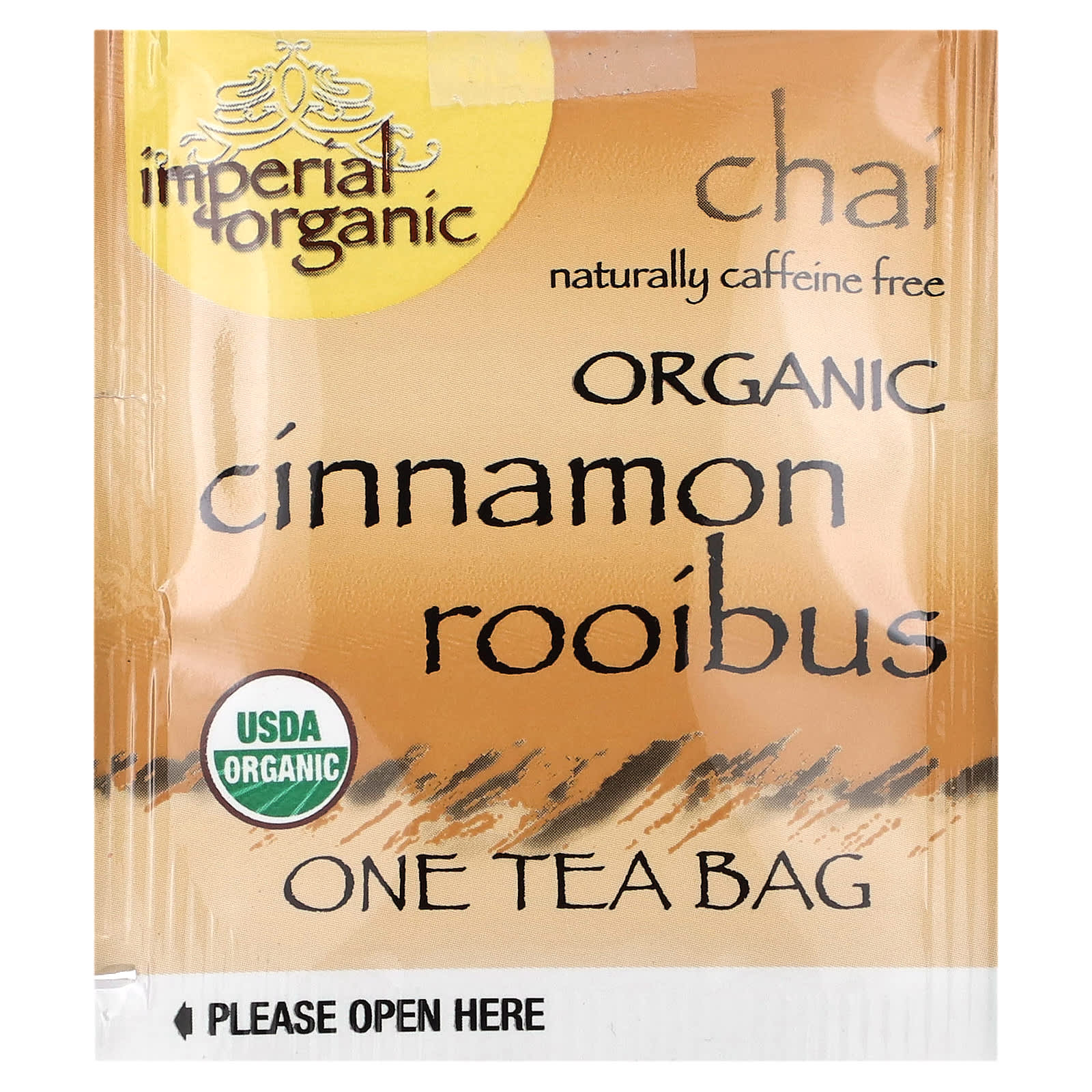 Uncle Lee's Tea, Imperial Organic, Cinnamon Rooibos Chai, Caffeine Free ...