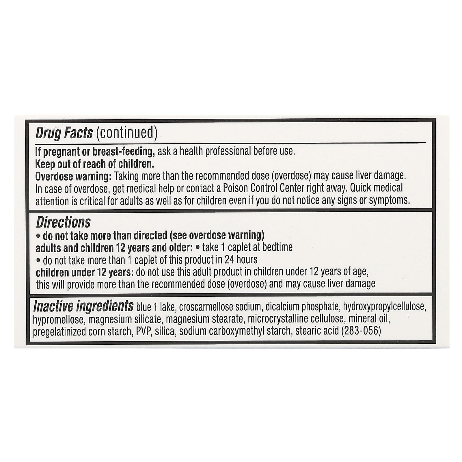 Unisom, PM Pain, Nighttime Sleep-Aid Plus Pain Reliever, 30 Caplets