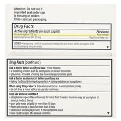 Unisom, PM Pain, Nighttime Sleep-Aid Plus Pain Reliever, 30 Caplets