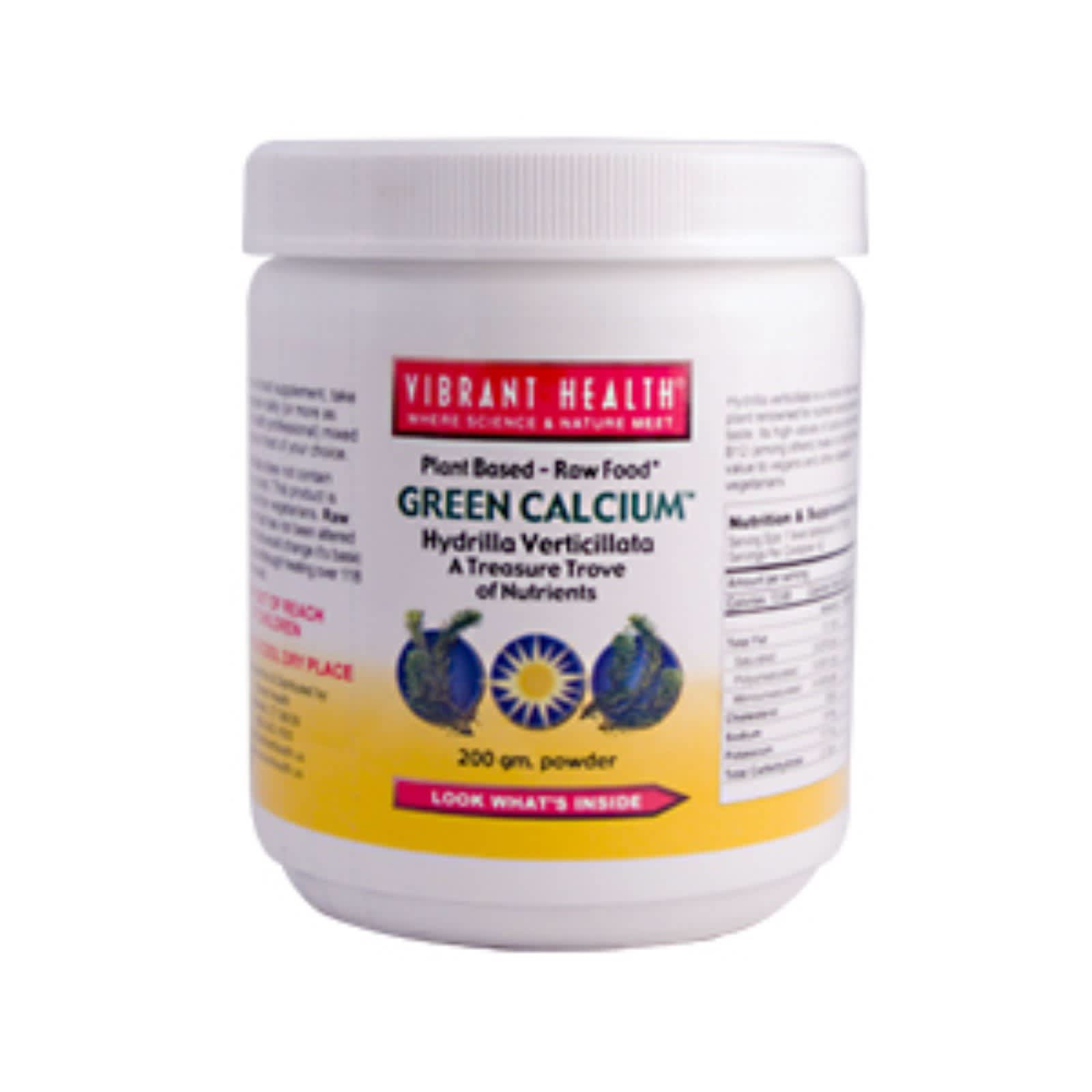 Vibrant Health, Super Natural Calcium Powder, 200g (Discontinued Item)