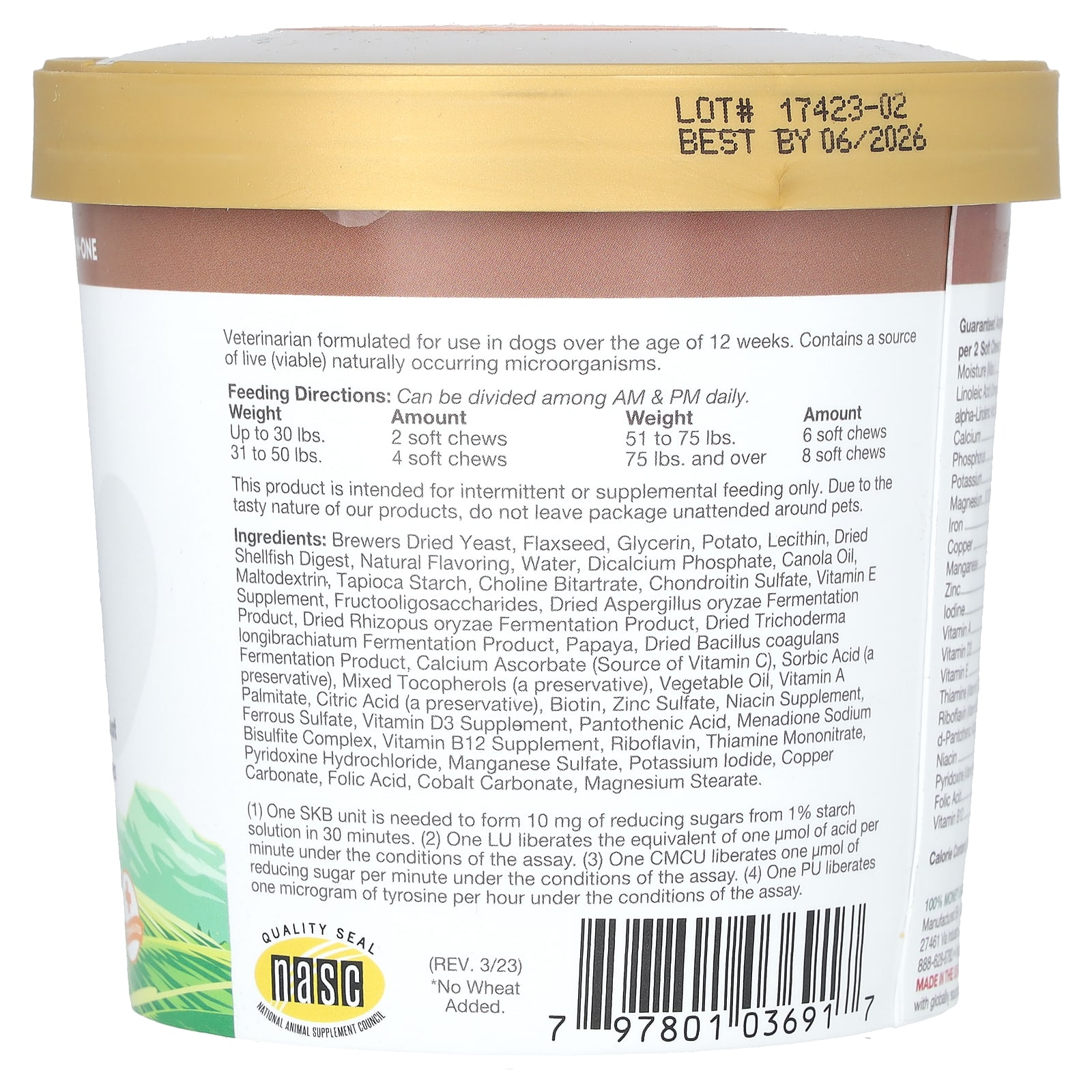 NaturVet, All-In-One, Daily Essentials + 4-In-1 Support, For Dogs, 60 ...