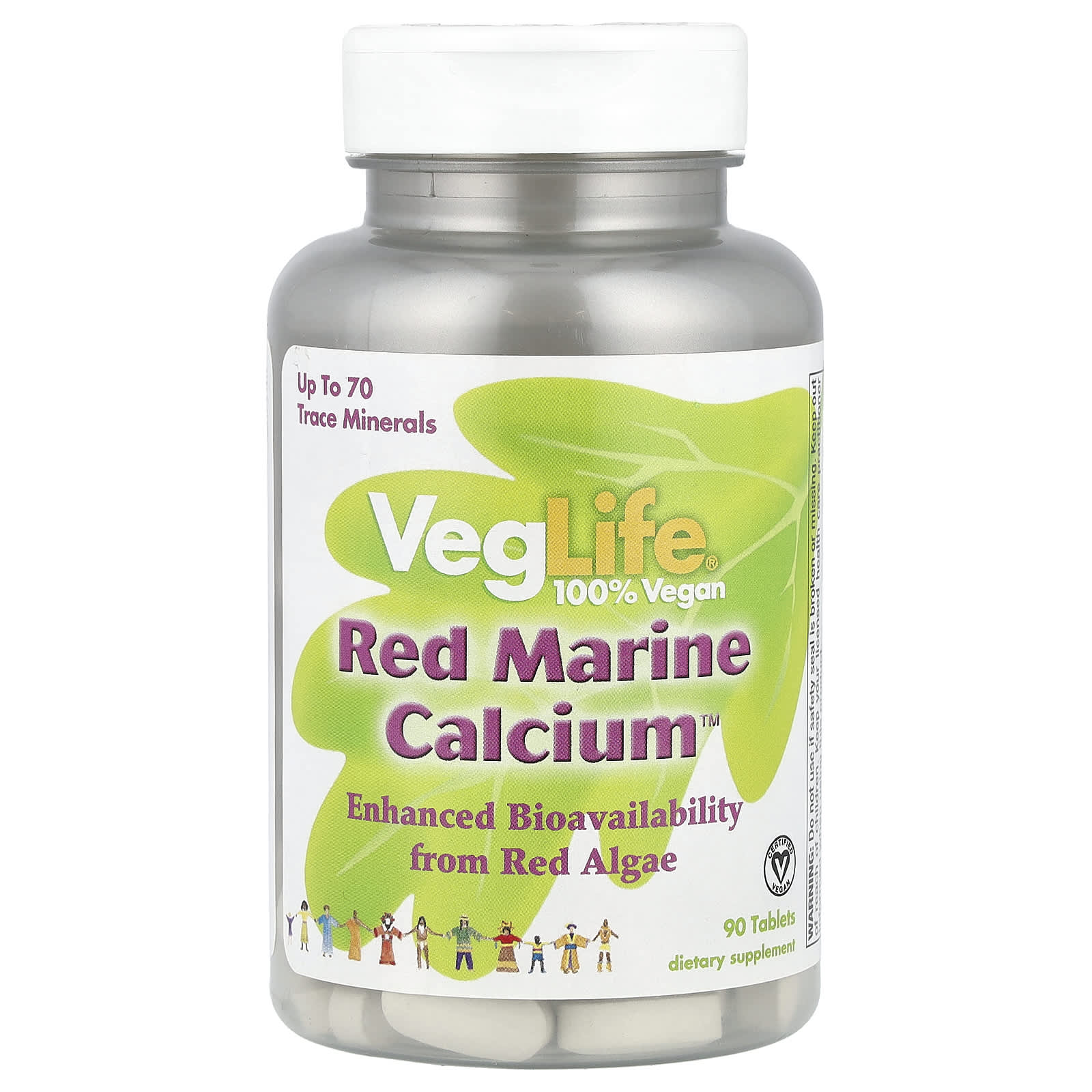 VegLife, Red Marine Calcium™, 90 Tablets Deals and Price History at ...
