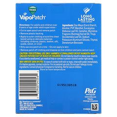 Vicks, VapoPatch, Soothing Vapors, 5 Wearable Aroma Patches
