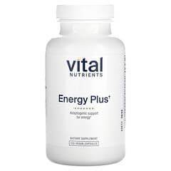 Vital Nutrients, Energy Plus, 120 Vegan Capsules
