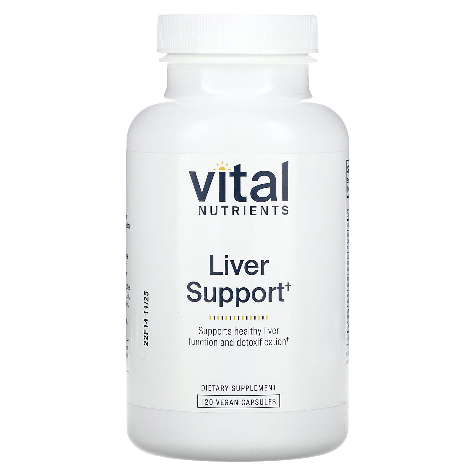 Vital Nutrients, Liver Support, 120 Vegan Capsules