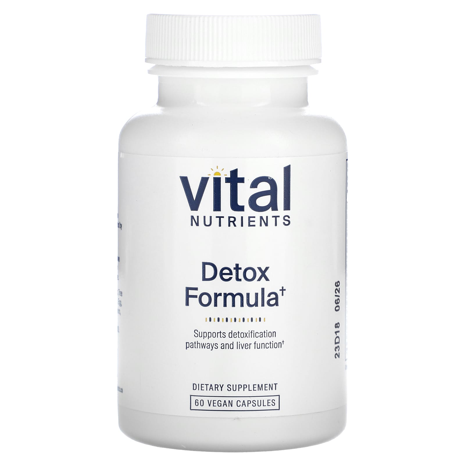 Vital Nutrients, Detox Formula, 60 Vegan Capsules