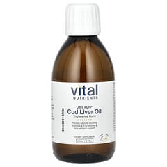 Vital Nutrients, Ultra Pure, Cod Liver Oil, Lemon, 6.76 oz (200 ml)