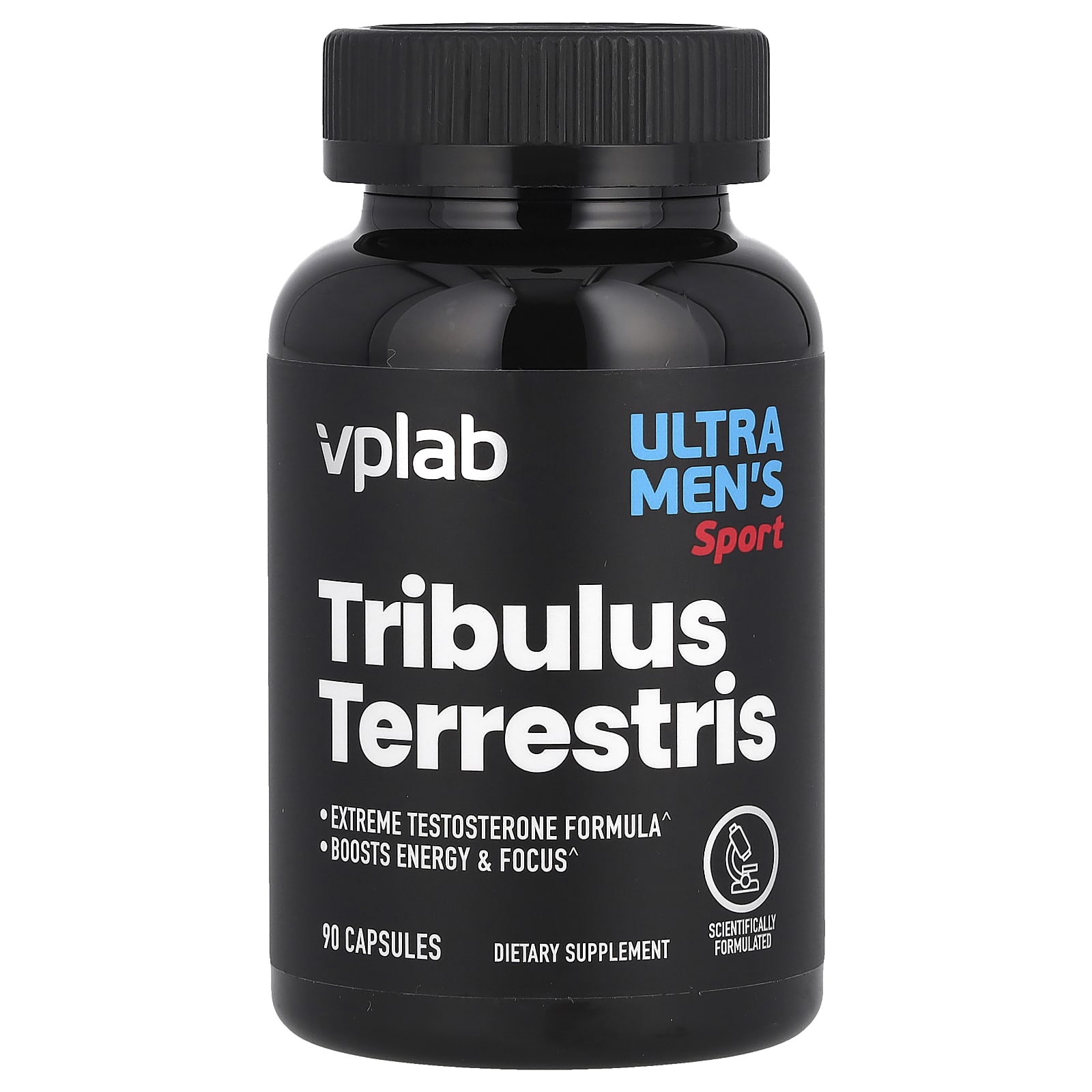 Vplab‏, תוסף אולטרה ספורט לגברים, קוטב מצוי (Tribulus Terrestris), 90 ...