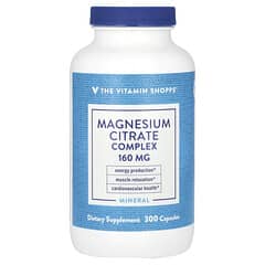 The Vitamin Shoppe, Magnesium Citrate Complex, 160 mg, 300 Capsules