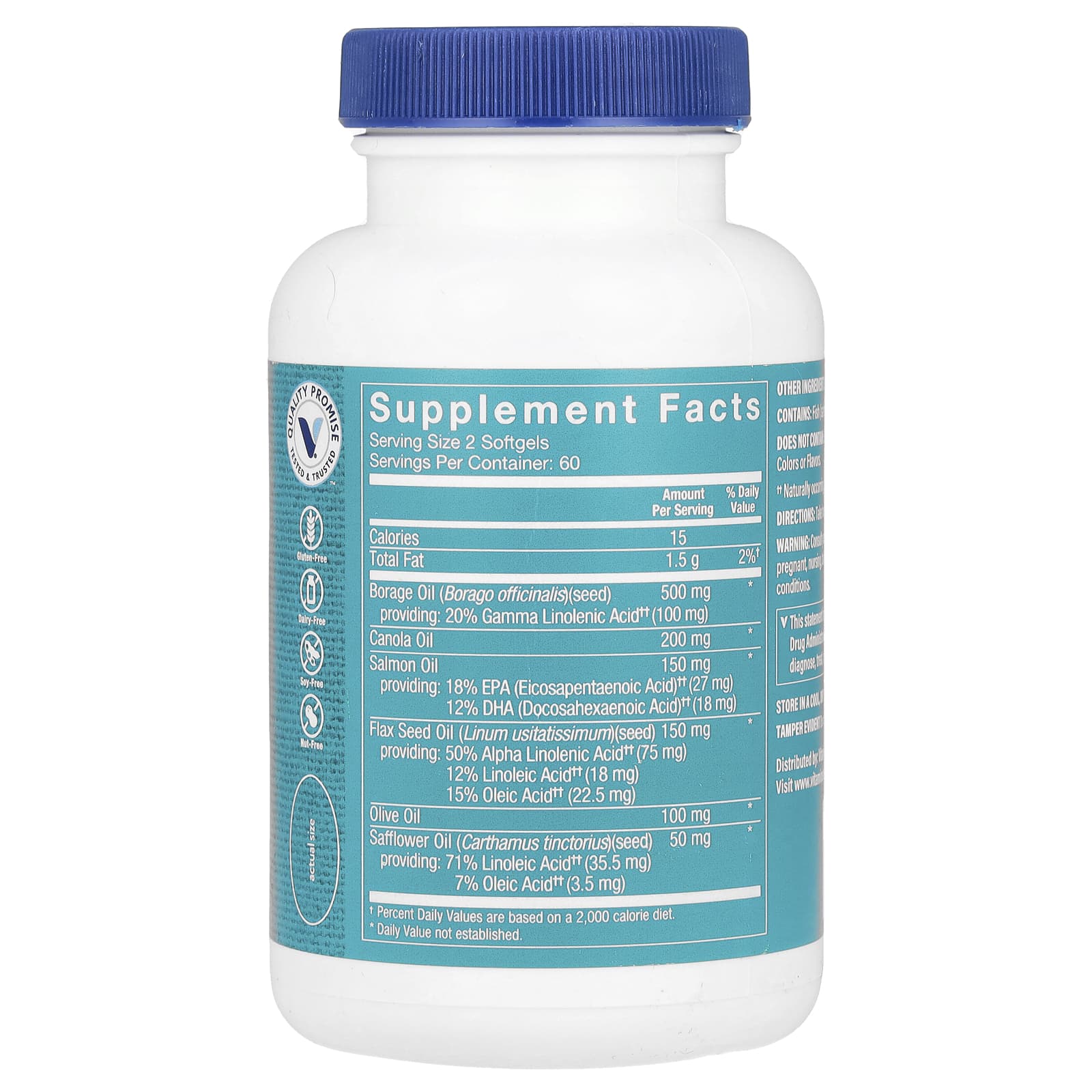 The Vitamin Shoppe, Omega 3-6-9, 120 Softgels