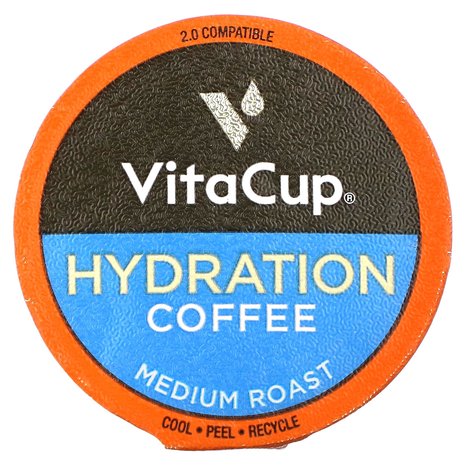 VitaCup, Hydration, Coffee & Electrolytes, Medium Roast, 18 Pods, 0.16 ...
