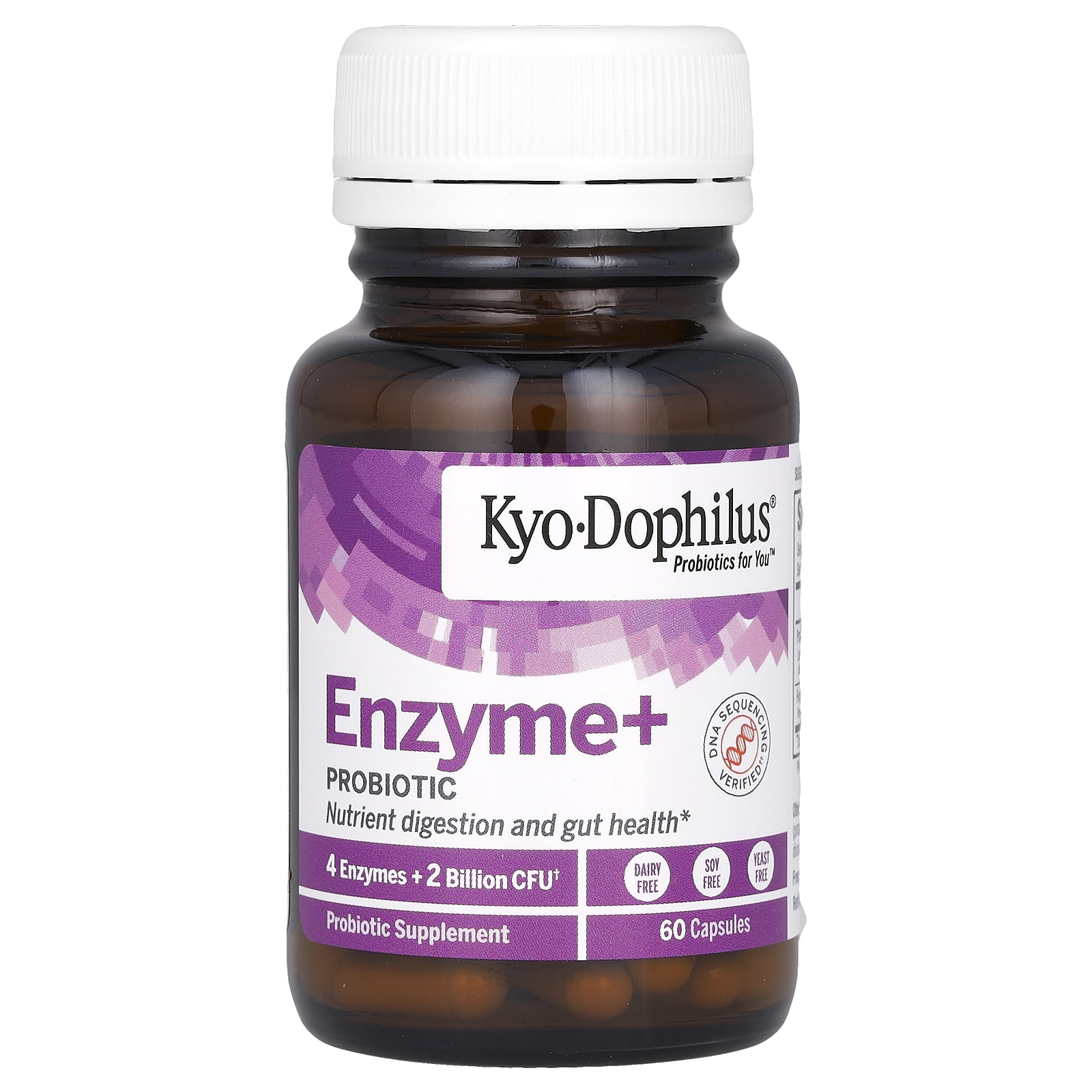 Kyolic, Kyo Dophilus, Enzyme + Probiotic, 60 Capsules