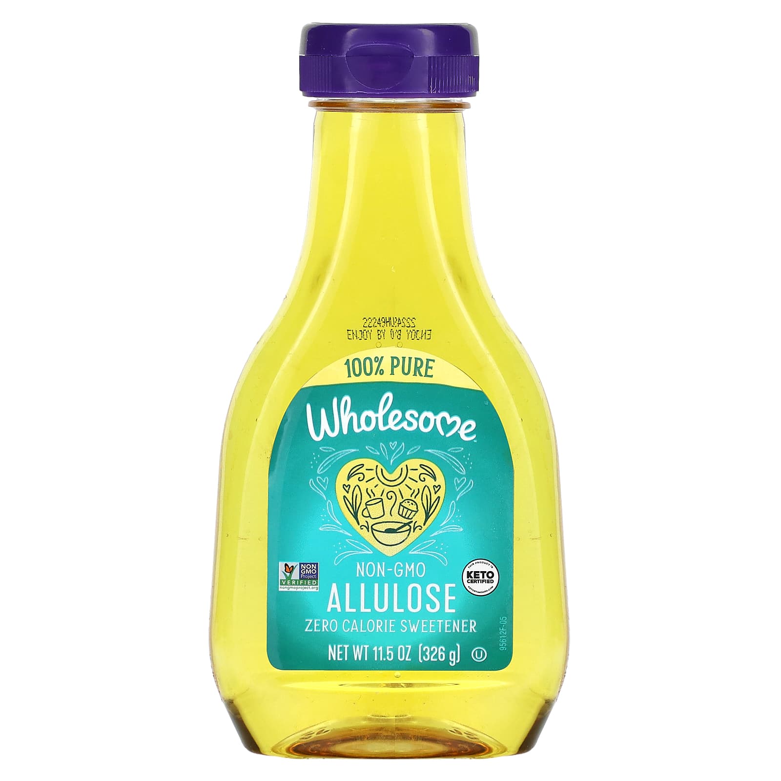 Wholesome Sweeteners, Allulose, Zero Calorie Liquid Sweetener, 11.5 oz ...