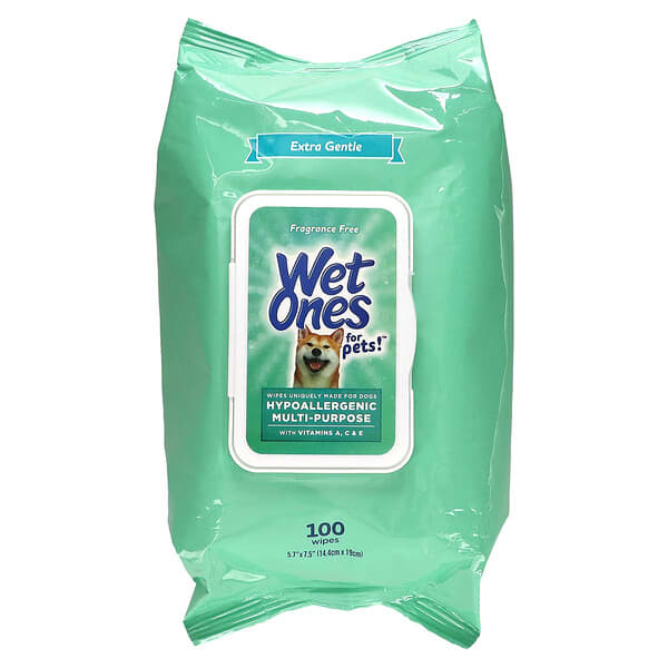 Wet Ones, Hypoallergenic Multi-Purpose with Vitamin A, C & E Wipes, For ...