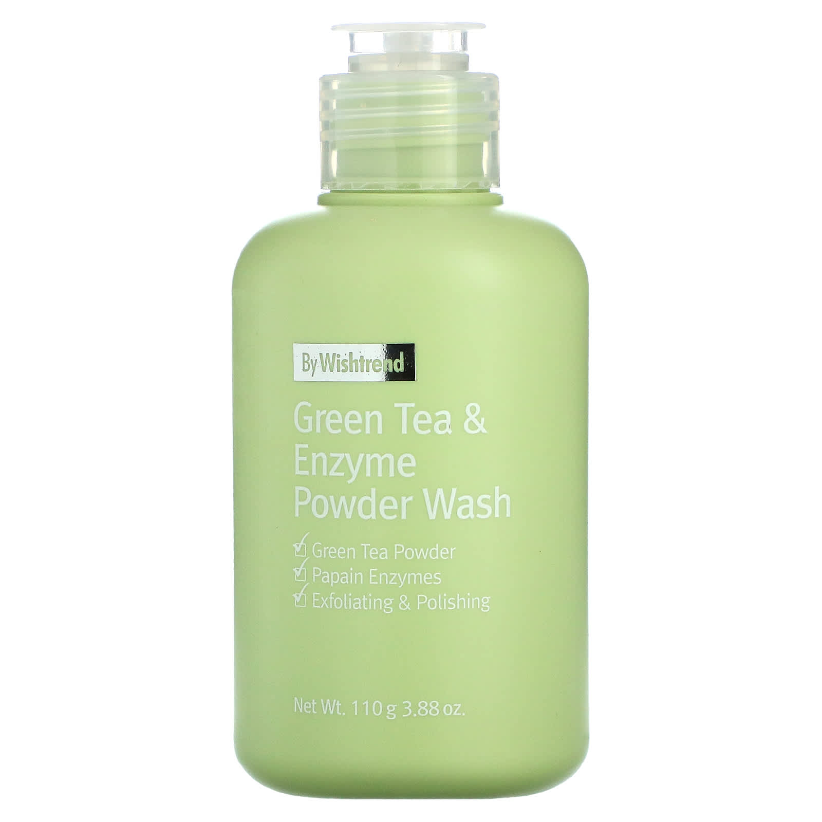 By Wishtrend, Green Tea & Enzyme Powder Wash, 3.88 oz (110 g)