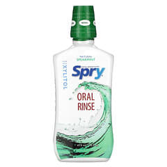 Xlear, Spry, Oral Rinse, Natural Spearmint, 16 fl oz (473 ml)