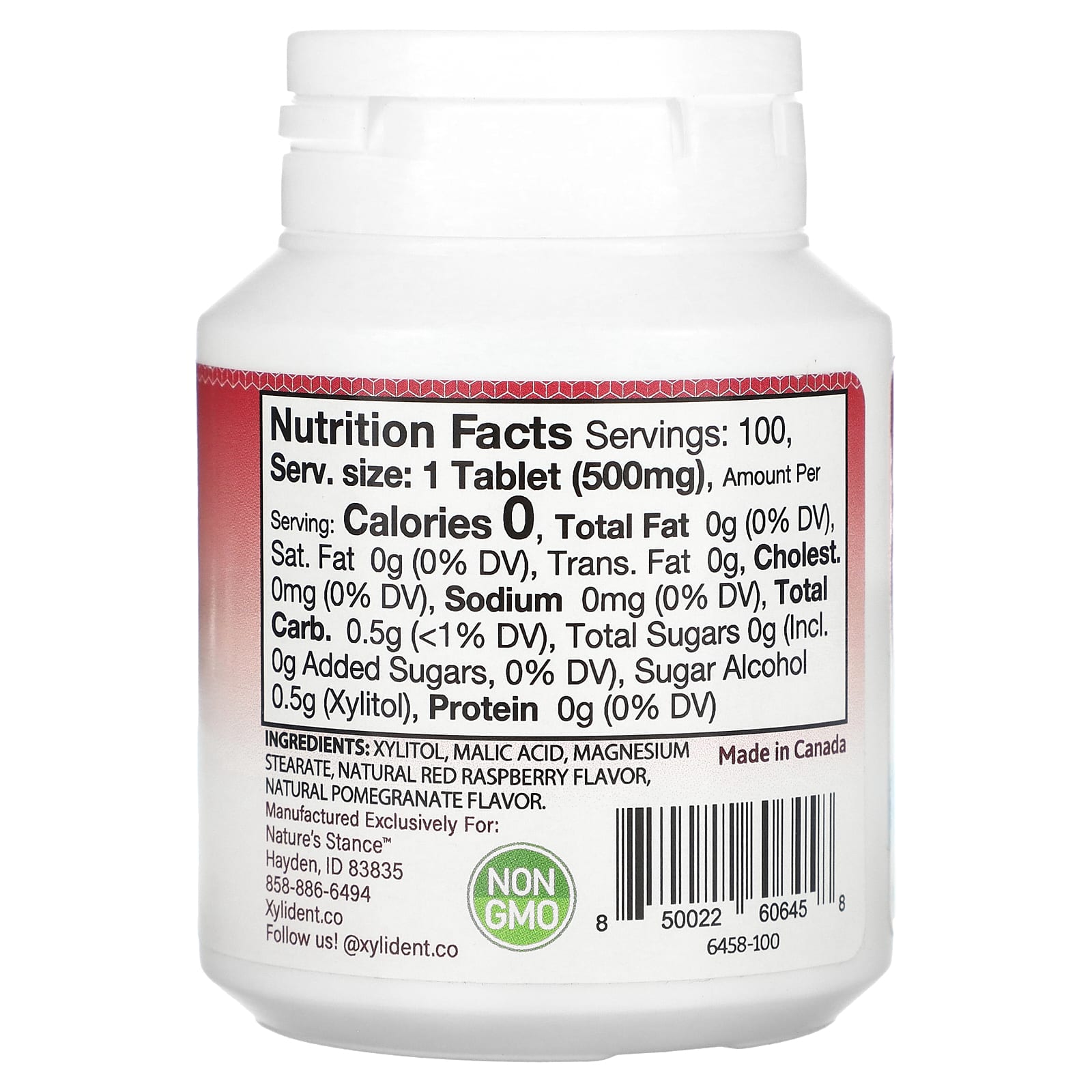 XyliDENT, Dry Mouth, Moisturizing Tablets with Xylitol, Pomegranate ...