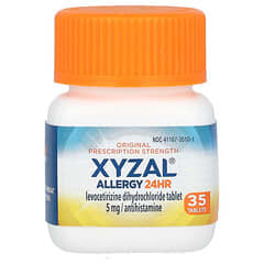 Xyzal, Allergy 24HR, 35 Tablets