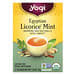 Yogi Tea, Egyptian Licorice® Mint, Caffeine Free, 16 Tea Bags, 1.12 oz ...