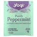 Yogi Tea, Purely Peppermint, Caffeine Free, 16 Tea Bags, 0.85 oz (24 g)