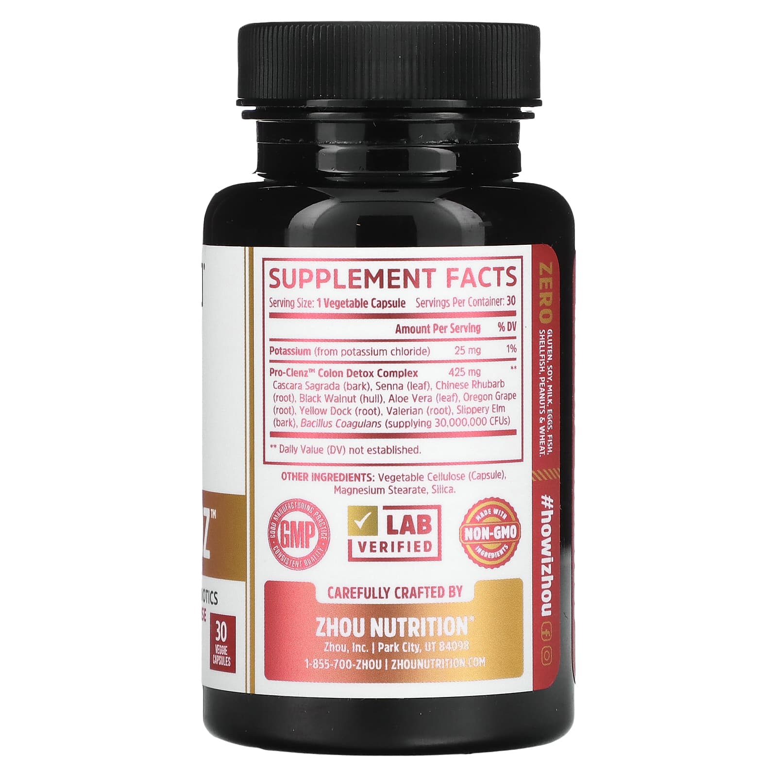 زو نيوتريشن‏, Pro-Clenz، تنظيف كامل لمدة 7 أيام، 30 كبسولة نباتية