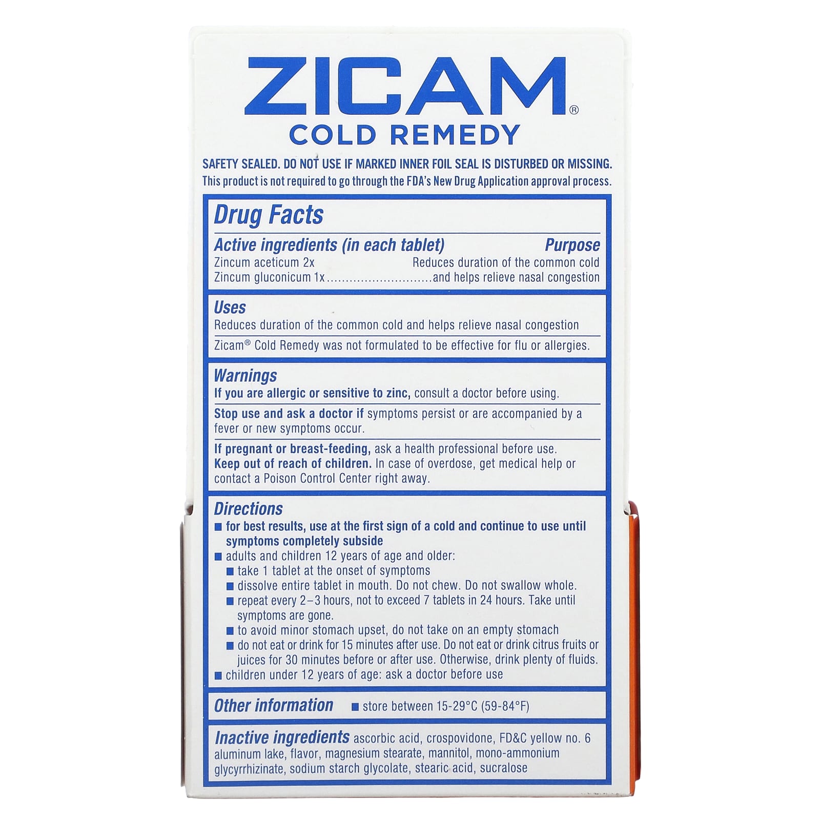 Citrus And Zicam at Marion Akers blog