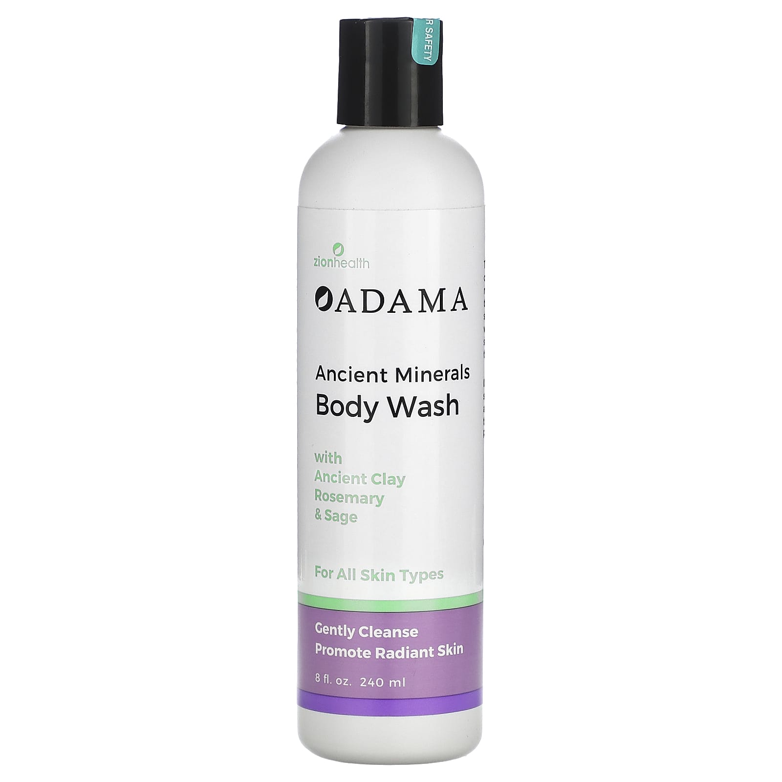 Zion Health, Adama, Ancient Minerals Body Wash with Ancient Clay ...