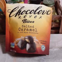 フィルド、ダークチョコレート、ソルトキャラメル、カカオ55％、100g